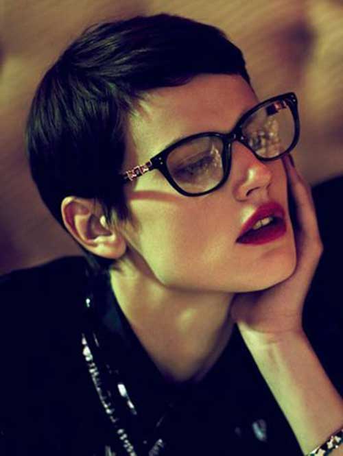 20 Dark Hair Pixie Cut Pixie Cut 2015