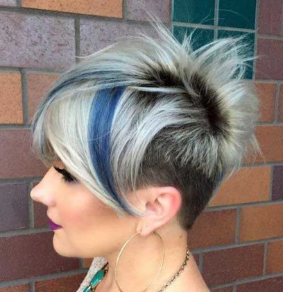 20+ Short Funky Pixie Hairstyle | Pixie Cut - Haircut for 2019