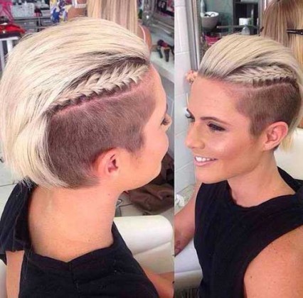 40 Half Shaved Pixie Cut | Pixie Cut - Haircut for 2019