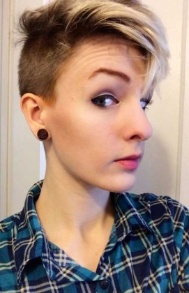 40 Half Shaved Pixie Cut | Pixie Cut - Haircut for 2019