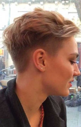 40 Half Shaved Pixie Cut | Pixie Cut - Haircut for 2019