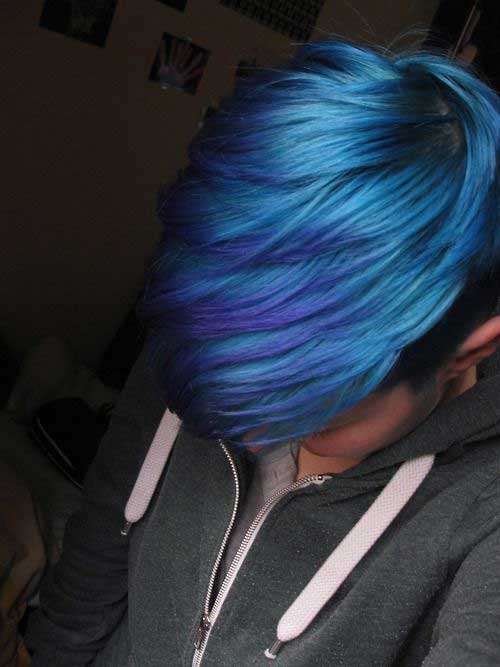 15 Colored Pixie Cuts | Pixie Cut - Haircut for 2019