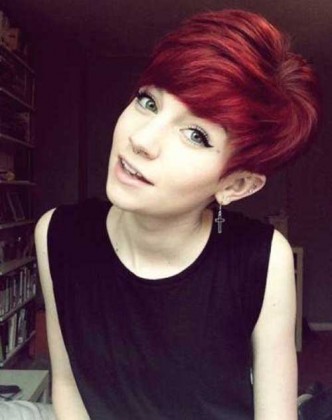 20 Pixie Red Hair | Pixie Cut - Haircut for 2019
