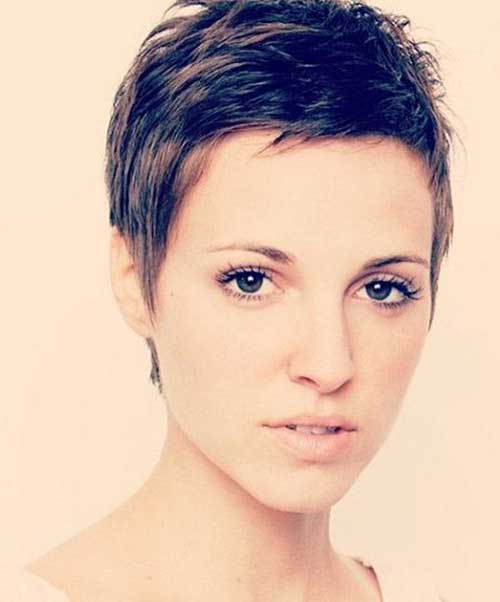 15 Pixie Cut Brown Hair Pixie Cut Haircut For 2019