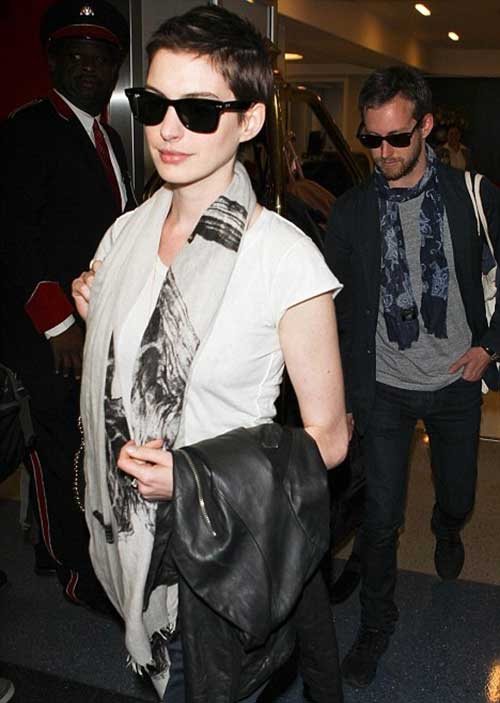 25+ Best Anne Hathaway Pixie Cut | Pixie Cut - Haircut for 2019