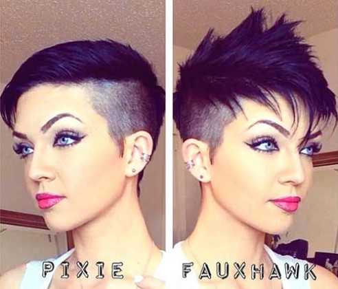 10+ Shaved Sides Pixie Cuts | Pixie Cut - Haircut for 2019
