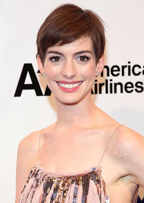 20 Anne Hathaway Pixie Hairstyles | Pixie Cut - Haircut for 2019