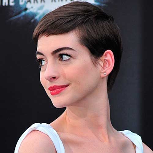20 Anne Hathaway Pixie Hairstyles | Pixie Cut - Haircut for 2019