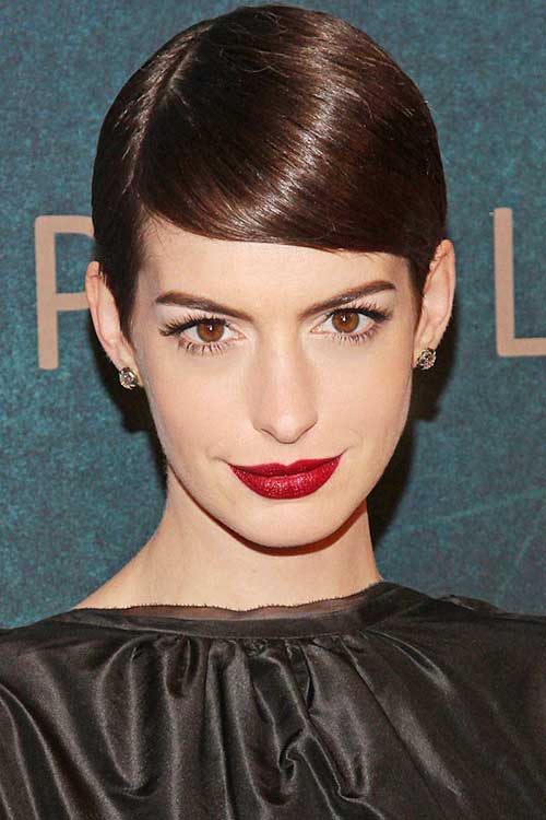 20 Anne Hathaway Pixie Hairstyles | Pixie Cut - Haircut for 2019