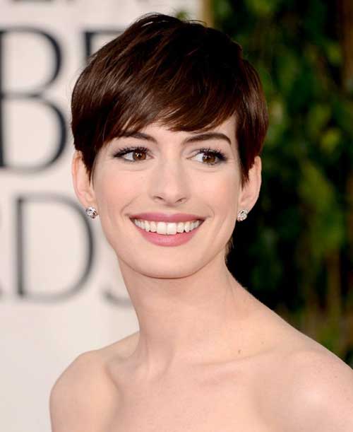 20 Anne Hathaway Pixie Hairstyles | Pixie Cut - Haircut for 2019